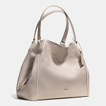 EDIE Shoulder Handbag in COLORBLOCK Leather by COACH | LENOR'S CLOSET